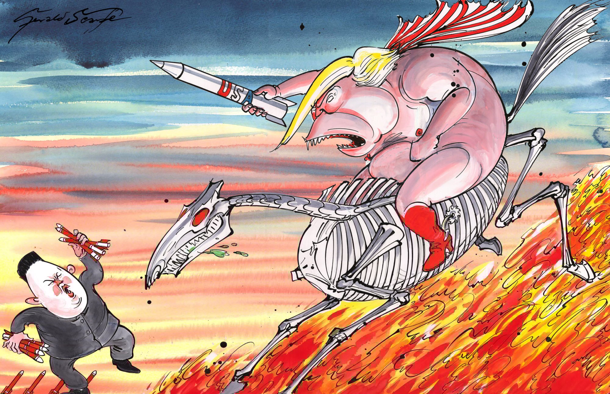 Gerald Scarfe Hercules