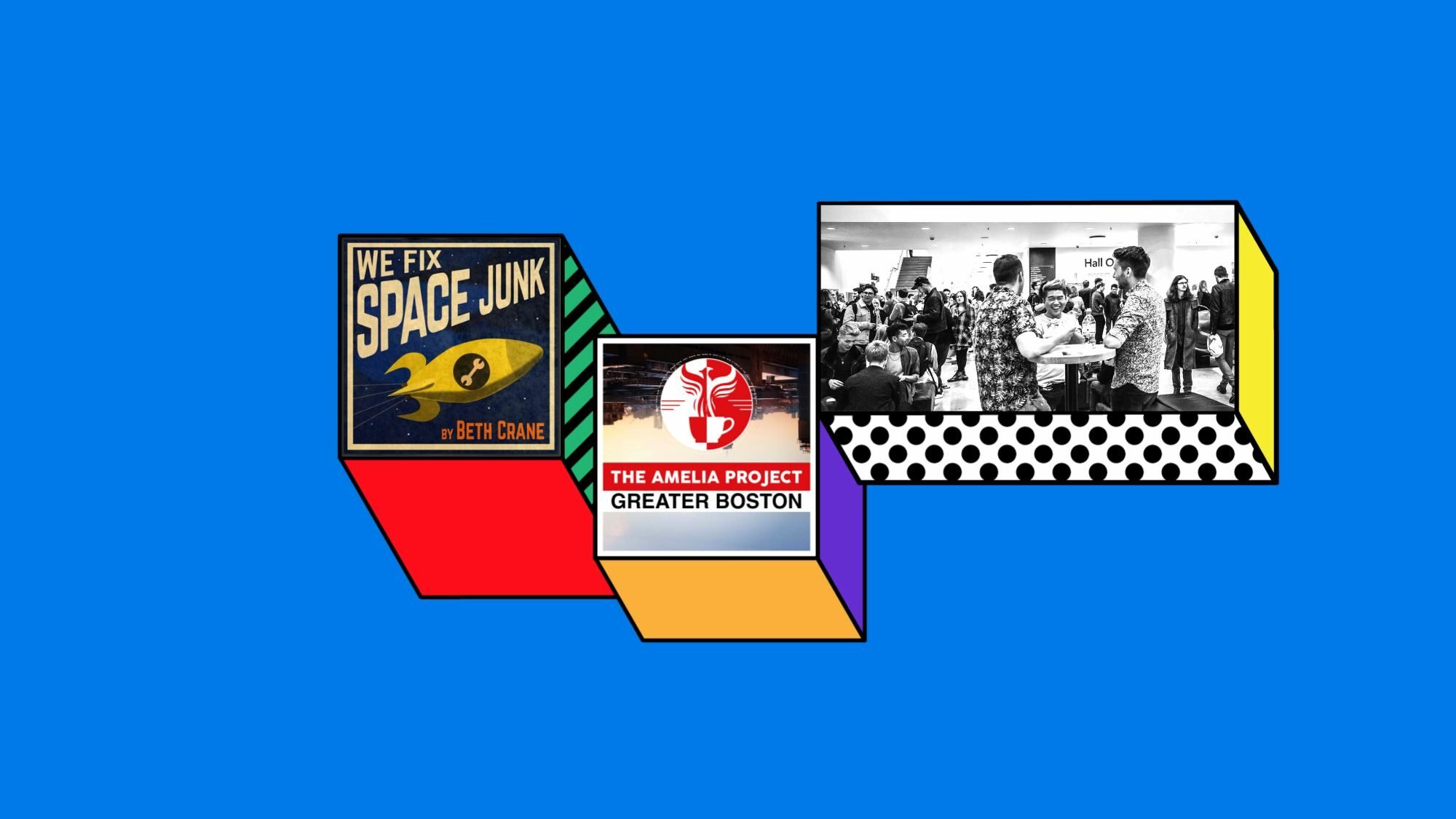 We Fix Space Junk x The Amelia Project x Greater Boston • Comedy ...